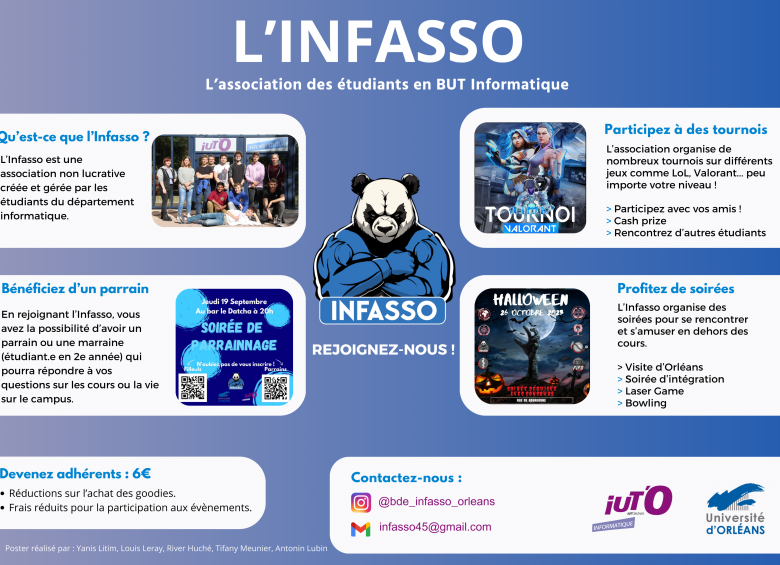 Le BUT Informatique | Université d'Orléans